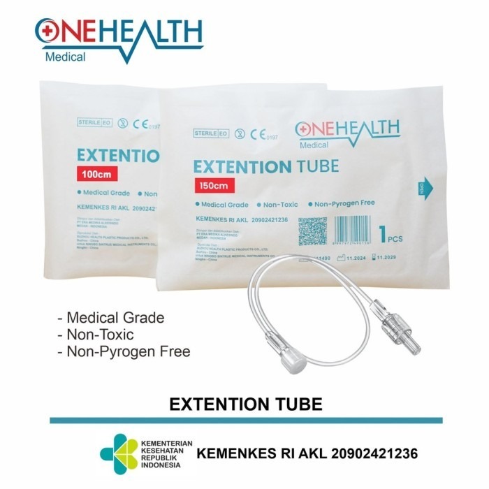 Jual Extension Tube / Extention Tube 100cm OneMed | Shopee Indonesia