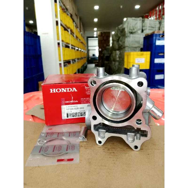 Jual Blok Seher + Ring Piston Kit Honda Vario 125 Inj Silinder Mesin (12104-KZR-600) | Shopee ...