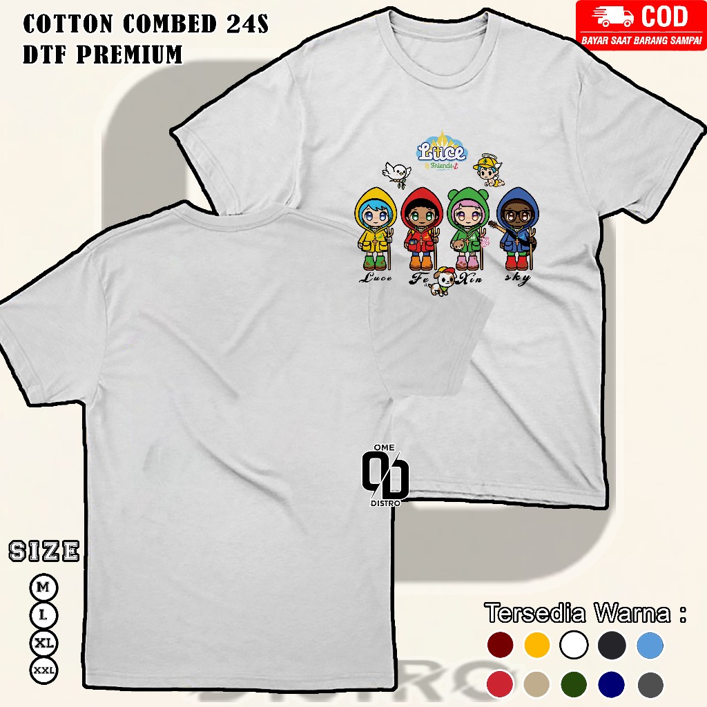 Jual Baju Kaos Luce and friends Tshirt Luce Yubelium 2025 Tshirt ...
