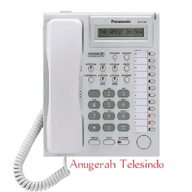 Jual Pesawat key master telp Panasonic KXT7730 second..key master pabx ...
