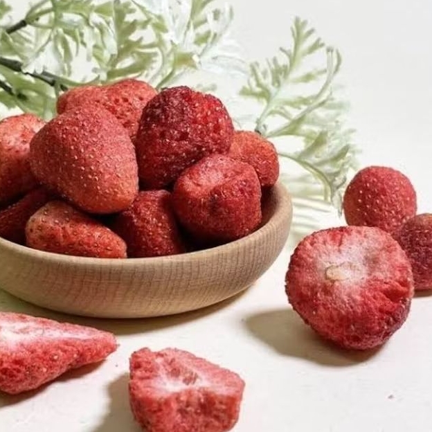 Jual Stroberi Kering / Freeze Dried Strawberry 100 gr | Shopee Indonesia