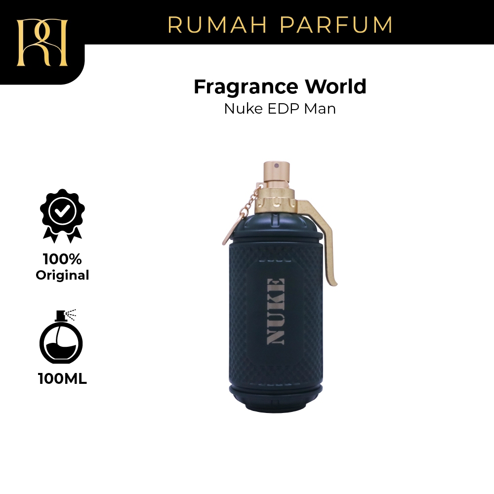 Jual Parfum Pria Fragrance World Nuke EDP Man (100 mL) Perfume Cowok ...