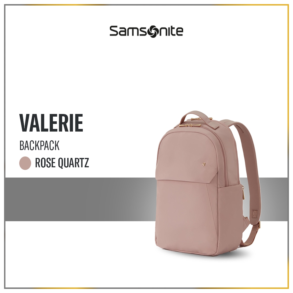 Jual Samsonite Valerie Backpack 14.1" - Rose Quartz | Shopee Indonesia