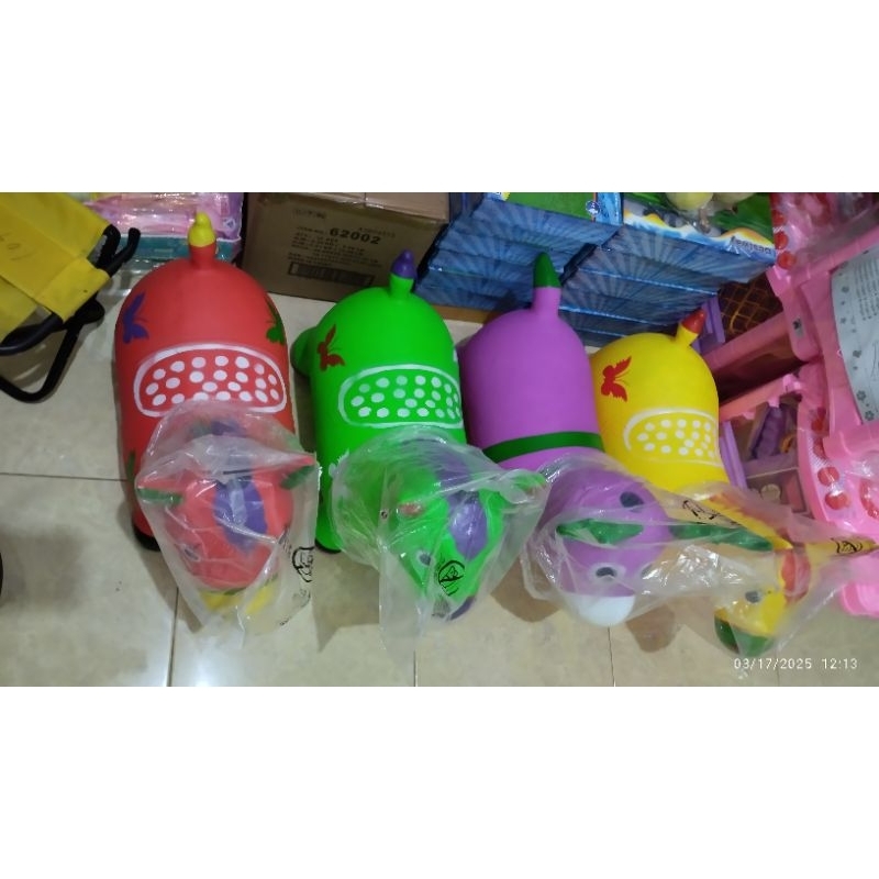 Jual oketoys mainan kuda karet duduk rusa duduk sapi duduk | Shopee ...