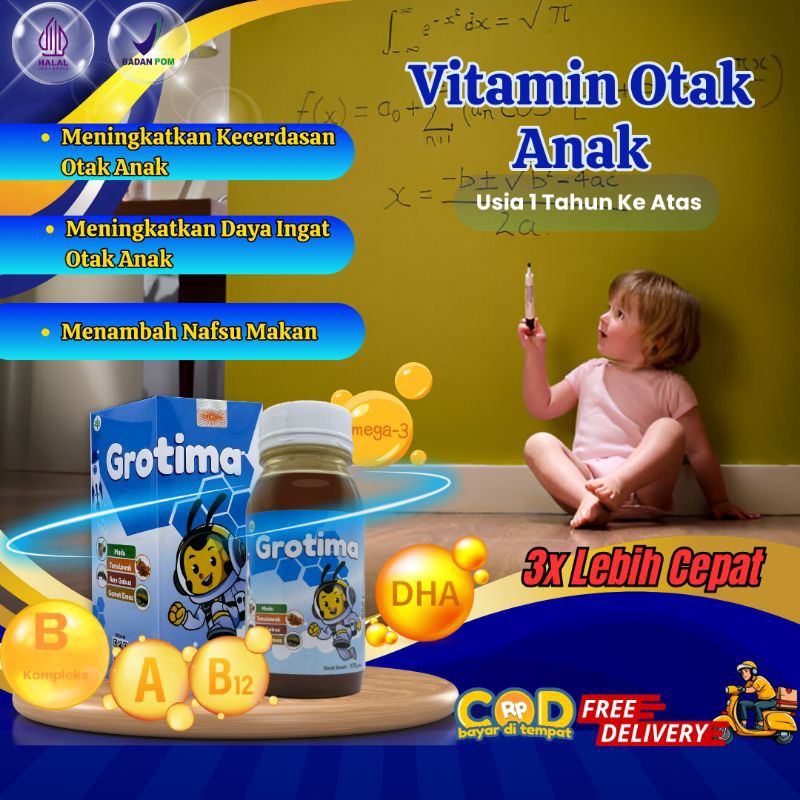 Jual vitamin anak umur 1 tahun / vitamin anak usia 1 tahun ke atas ...