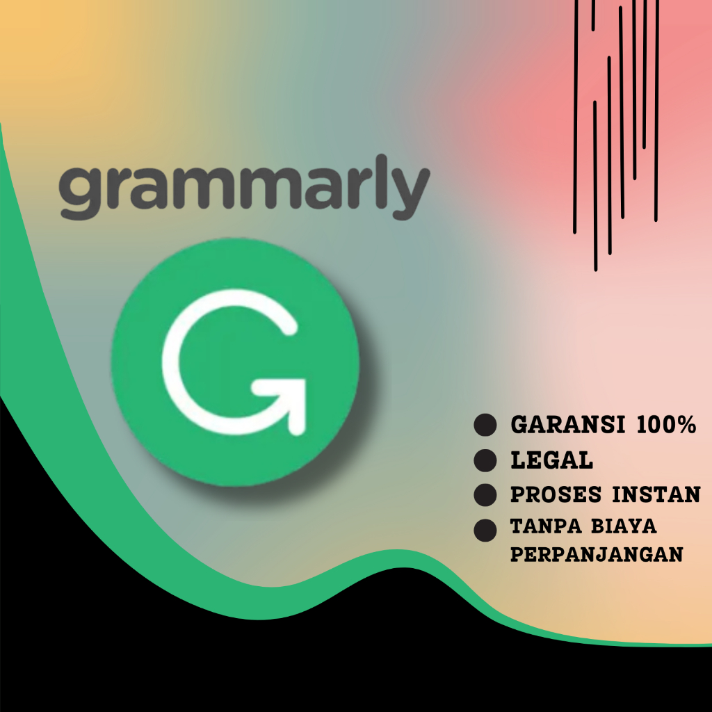 Jual grammarly Pro 1 Tahun Gharani 100% Legal Proses Instan Tanpa Biaya ...