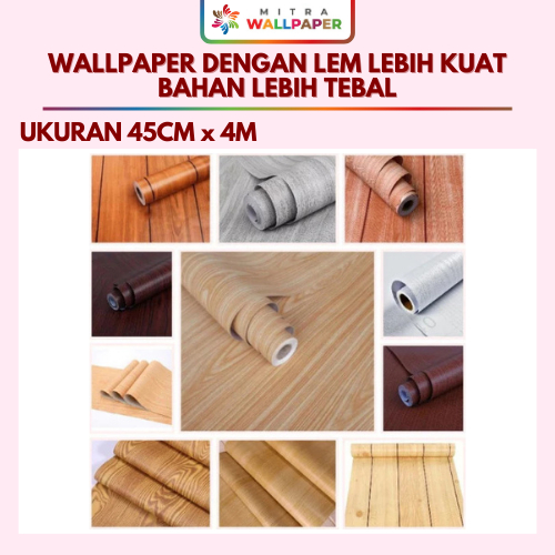Jual Wallpaper Sticker Dinding Dekorasi Ruangan Sticker Walpaper ...