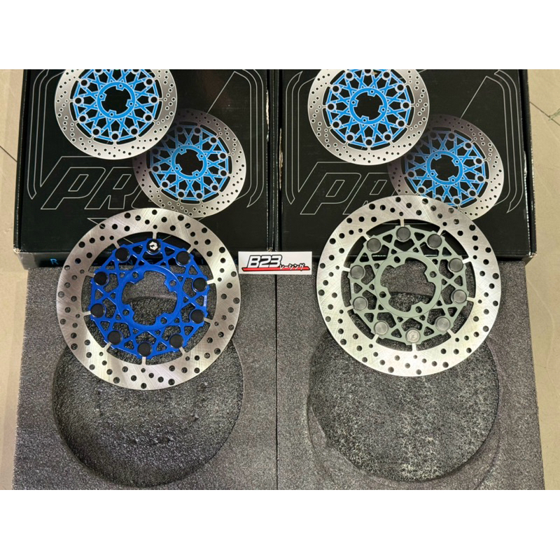 Jual piringan pro1 260mm floating disc original pro 1 260 mm blue grey ...