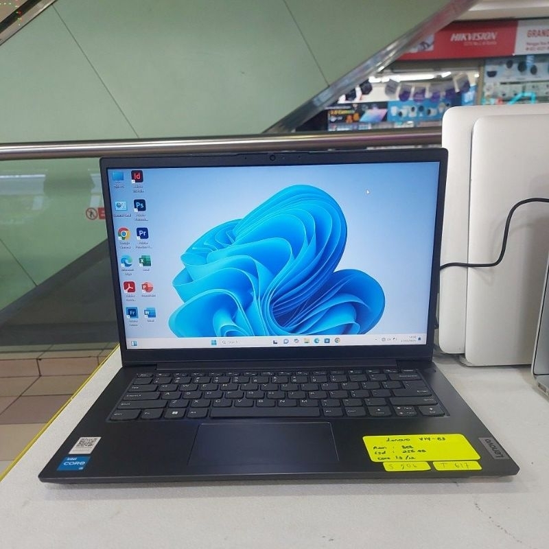 Jual Laptop Lenovo V14 G3 IAP core i3-1215U Ram 8GB Ssd 256GB 506 | Shopee Indonesia