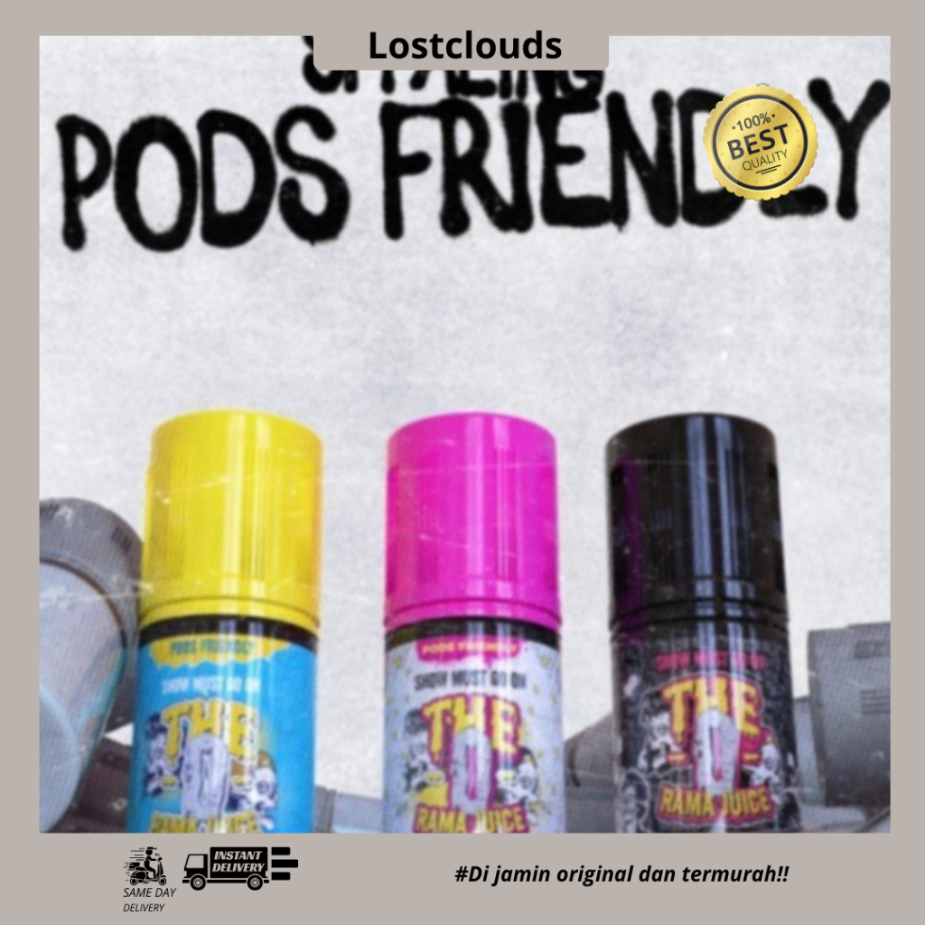 Jual The O Rama Series Juice Toast Liquid Pods Friendly 30ml 100% ...