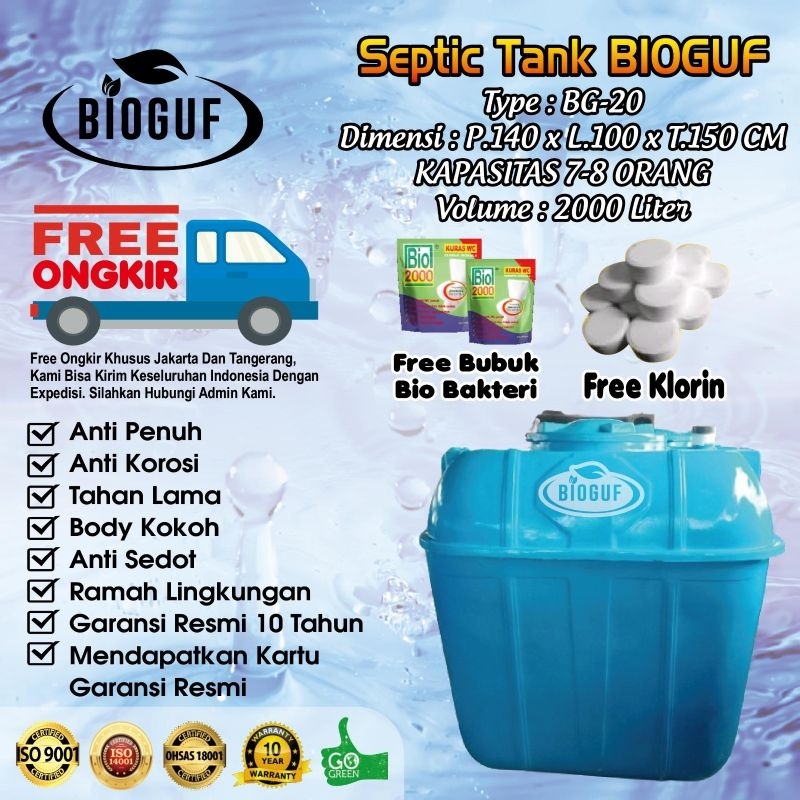 Jual Septic Tank BioGuf 2000 Liter | Shopee Indonesia