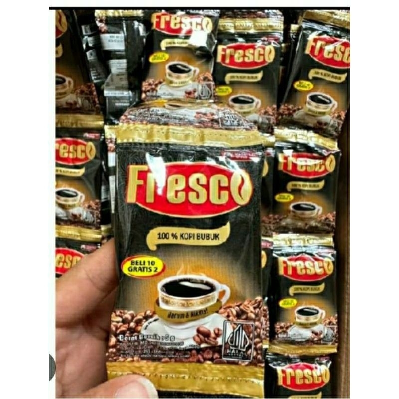Jual 1 Sachet - kopi Fresco Mini Kopi Bubuk 100% Kemasan Mini 6gr ...