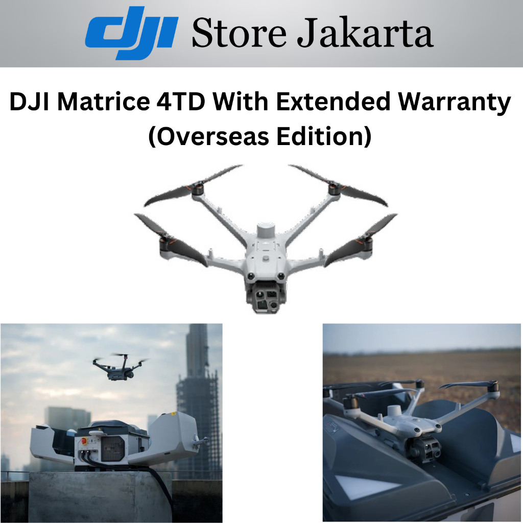 Jual DJI Matrice 4TD With Extended Warranty (Overseas Edition) - Drone ...