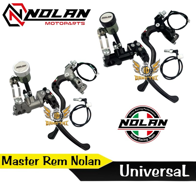 Jual Master Rem Radial Nolan Z6047 Set Kiri Kanan Aluminium Alloy ...