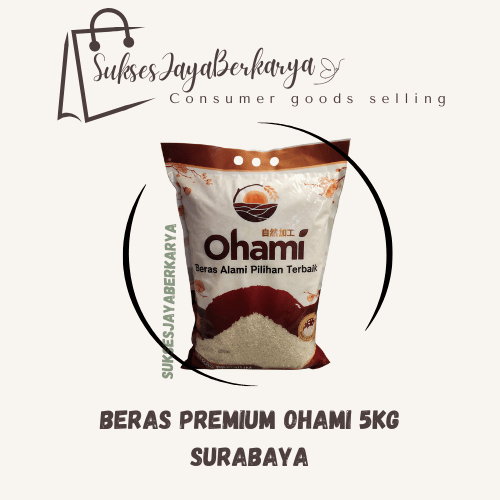 Jual (PROMO) OHAMI Beras Premium Pulen 5Kg Surabaya | Shopee Indonesia