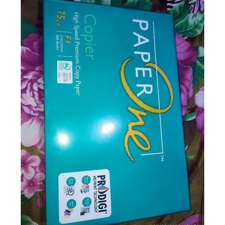 Jual Kertas HVS A4 F4 | 1 RIM | paper one | april white paper| kertas ...