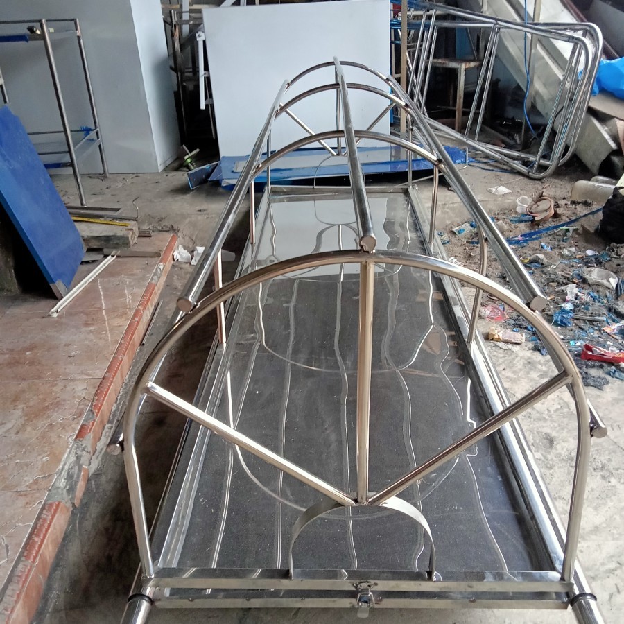 Jual Keranda Mayat || Keranda Jenazah Bahan Stainless Steel | Shopee ...