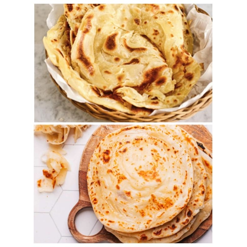 Jual Roti Canai Cane | Roti Prata Parata | Roti Maryam isi 10 | Shopee ...