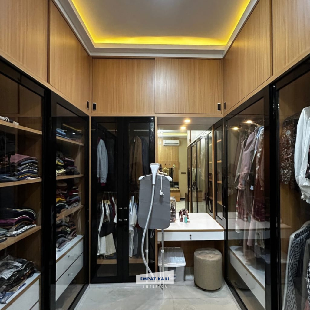 Jual Wardrobe pakaian custom pintu kaca sliding | Shopee Indonesia