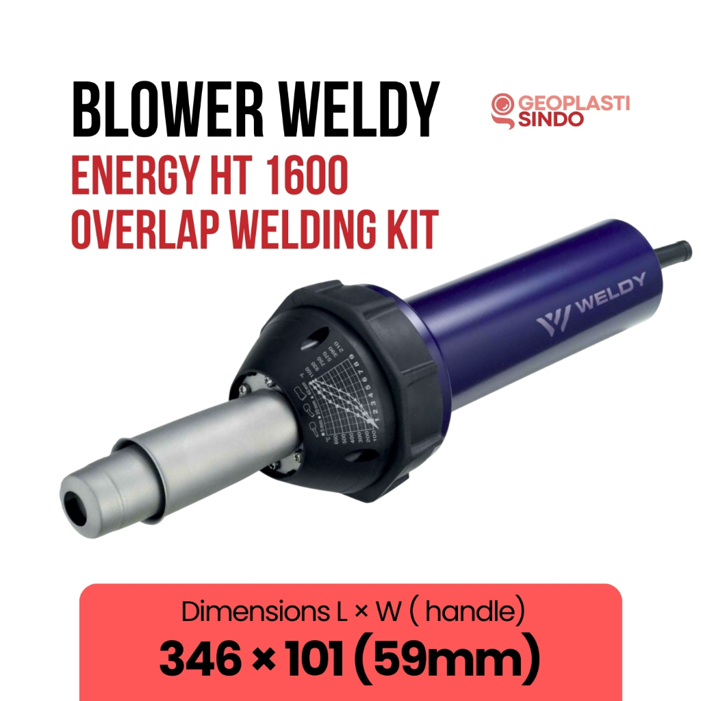 Jual Mesin Las Geomembrane HT 1600 | Blower Weldy Energy HT 1600 ...