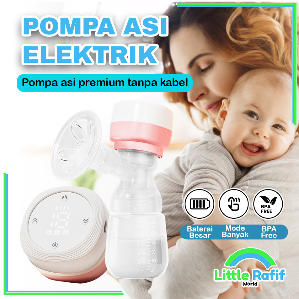 Jual POMPA ASI ELEKTRIK Tanpa Kabel BREAST PUMP ELECTRIC Otomatis ...