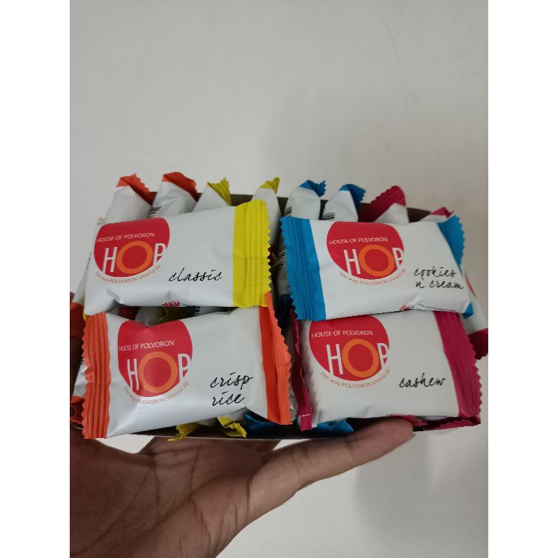 Jual HOP HOUSE OF POLVORON COOKIES UBE/CREAM /CLASSIC/CRISPY RICE ...