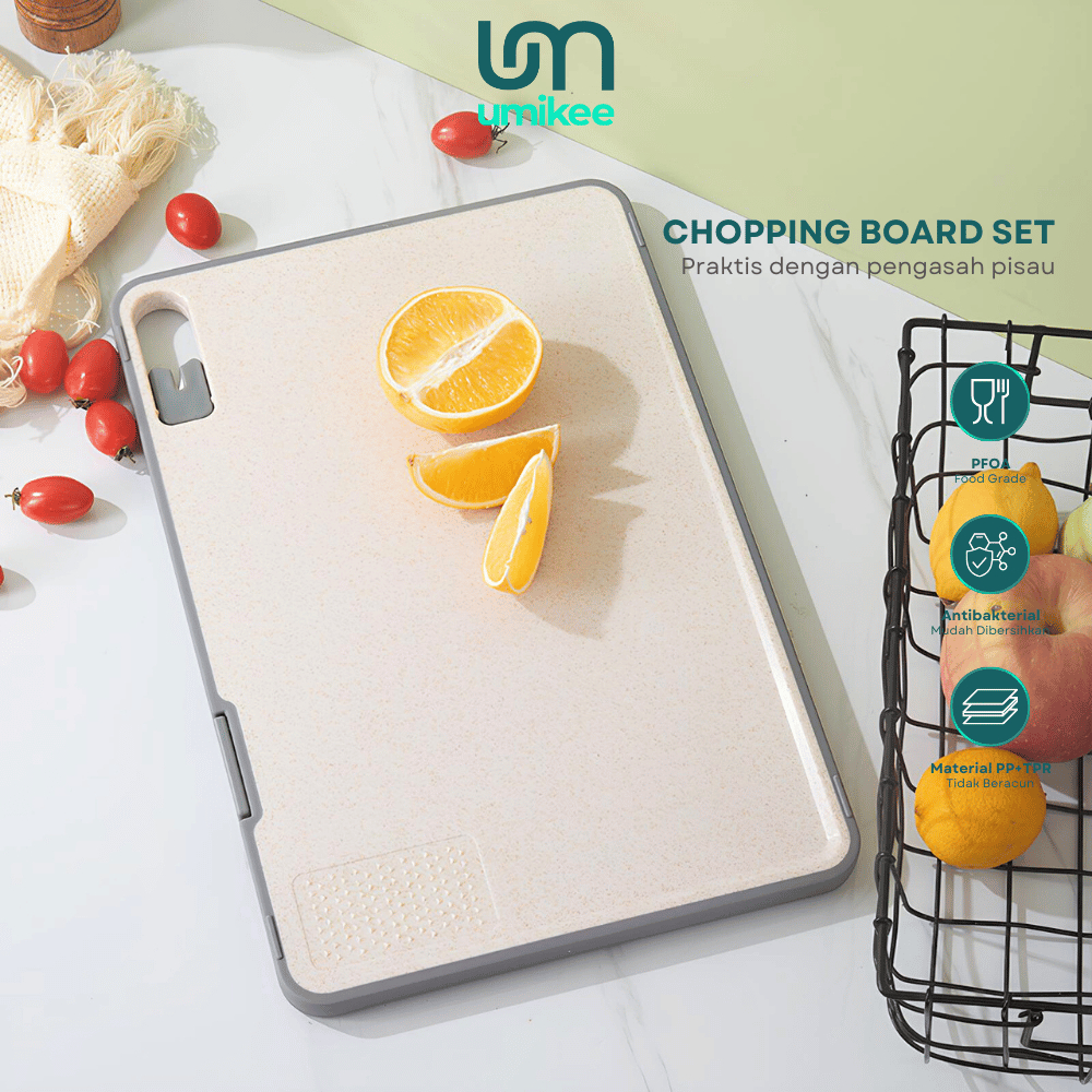 Jual Umikee Talenan Premium 2 sisi Multifungsi Talenan Potong Daging ...