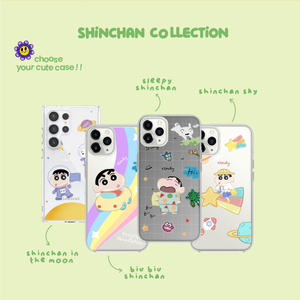 Jual Premium Impact Case - Shinchan Collection | Shopee Indonesia