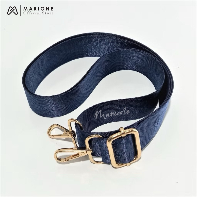Jual MARIONE - STRAP 2,5 CM Tali Bisban Besi Hitam Tali Panjang ...