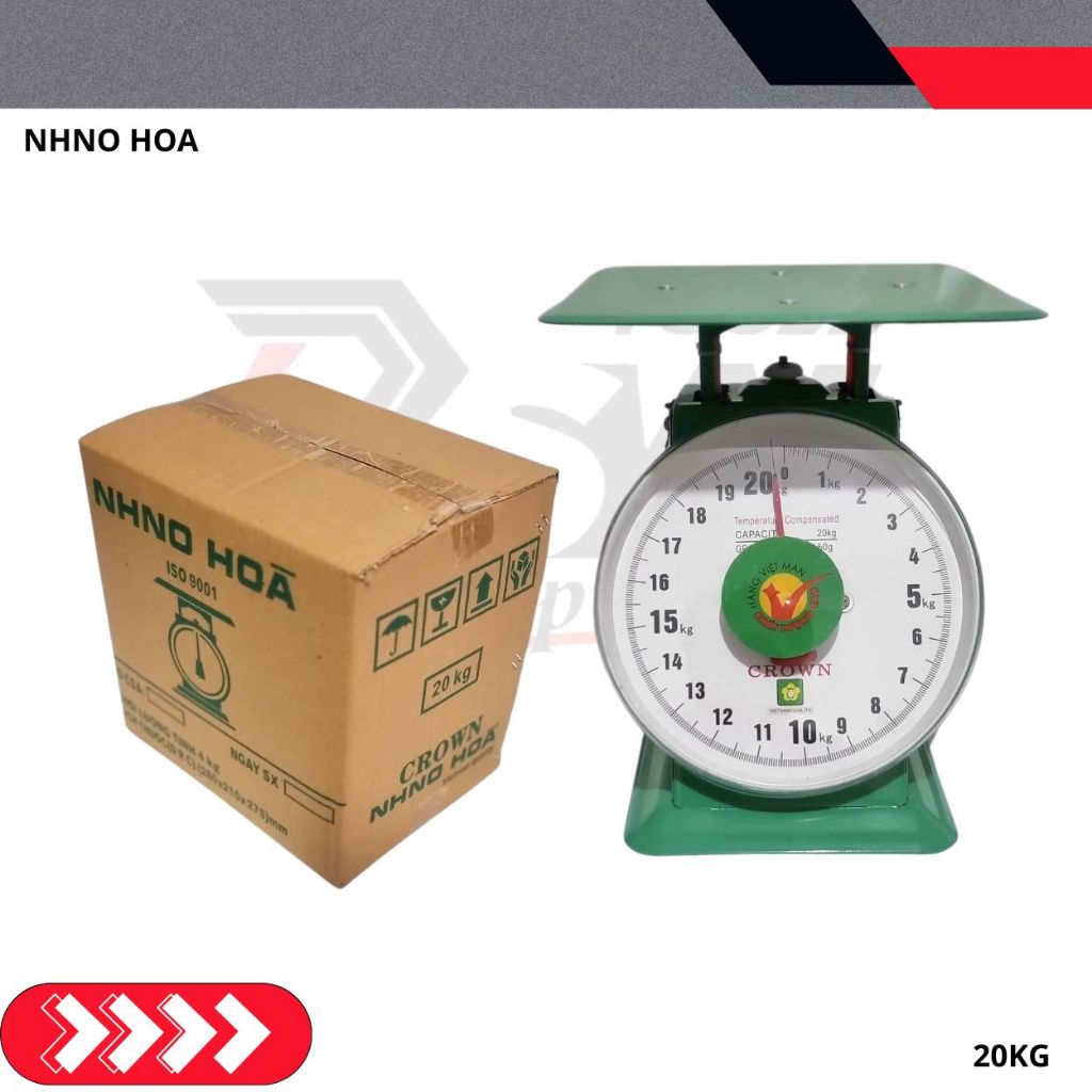 Jual Timbangan Analog Manual Besi Stainless Buah Jarum Serbaguna 20kg Timbangan Duduk Meja ...