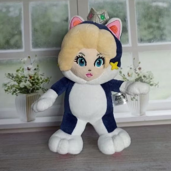 Jual Boneka Game Plush Super Mario Bross Rosalina Princess Cat San Ei ...