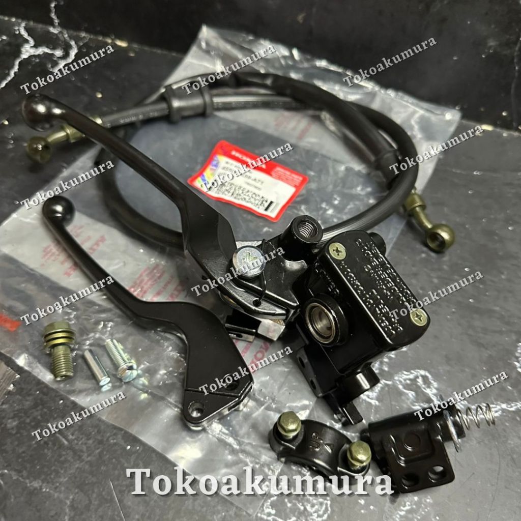 Jual MASTER REM DEPAN ASSY SELANG REM PLUS HANDEL KIRI VARIO CBS VARIO ...