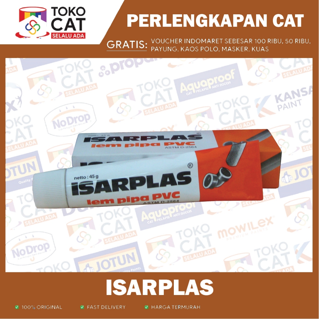 Jual Lem Isarplas Tube | Lem PVAC Tube | Lem Pipa Fox | Isarplas Tube 40 gr | Shopee Indonesia