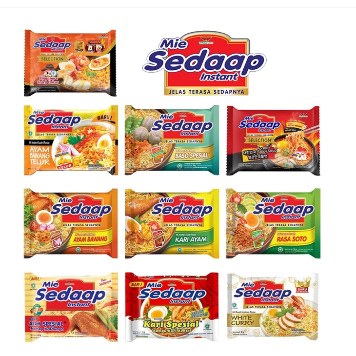 Jual MIE SEDAAP SEMUA RASA | Shopee Indonesia