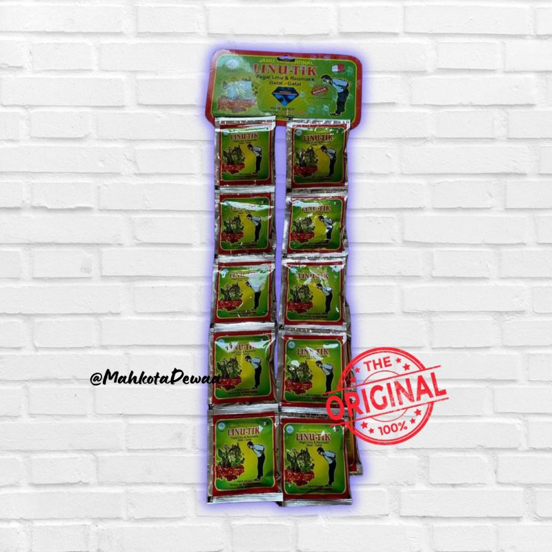 Jual Kapsul Linutik Asam Urat-Pegal Linu Original | Shopee Indonesia