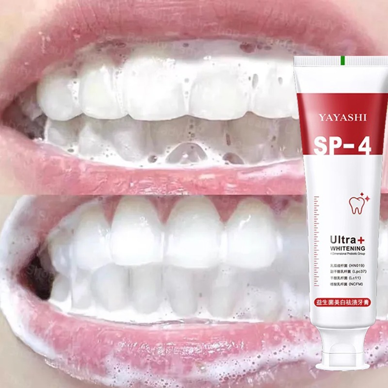 Jual ubat gigi Teeth white teeth sp4 toothpaste Probiotics oral shark tooth paste original ...