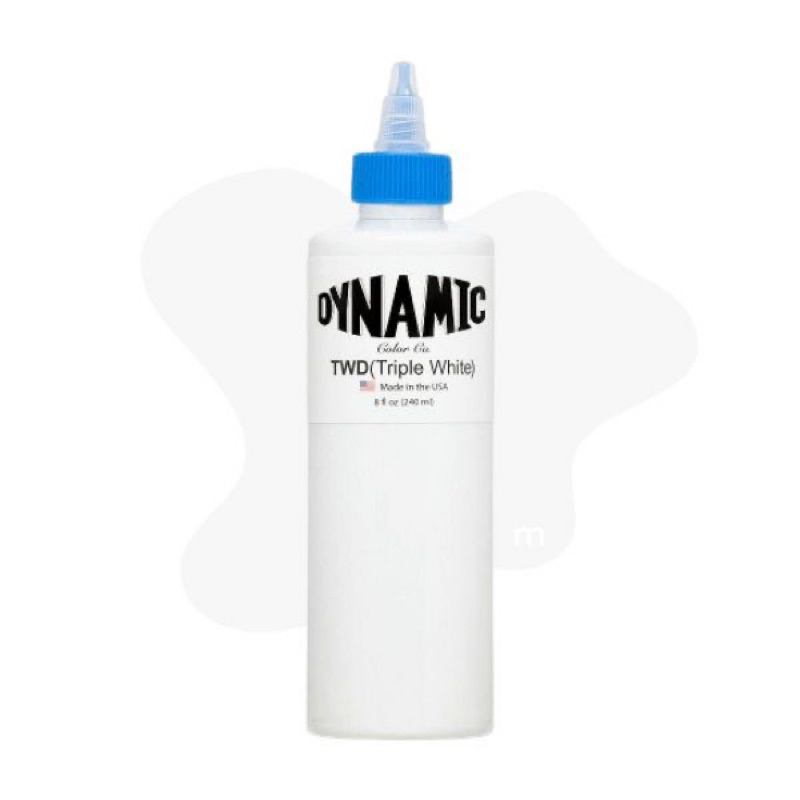 Jual dynamic triple white original | dengan bahan tinta tato kualitas ...