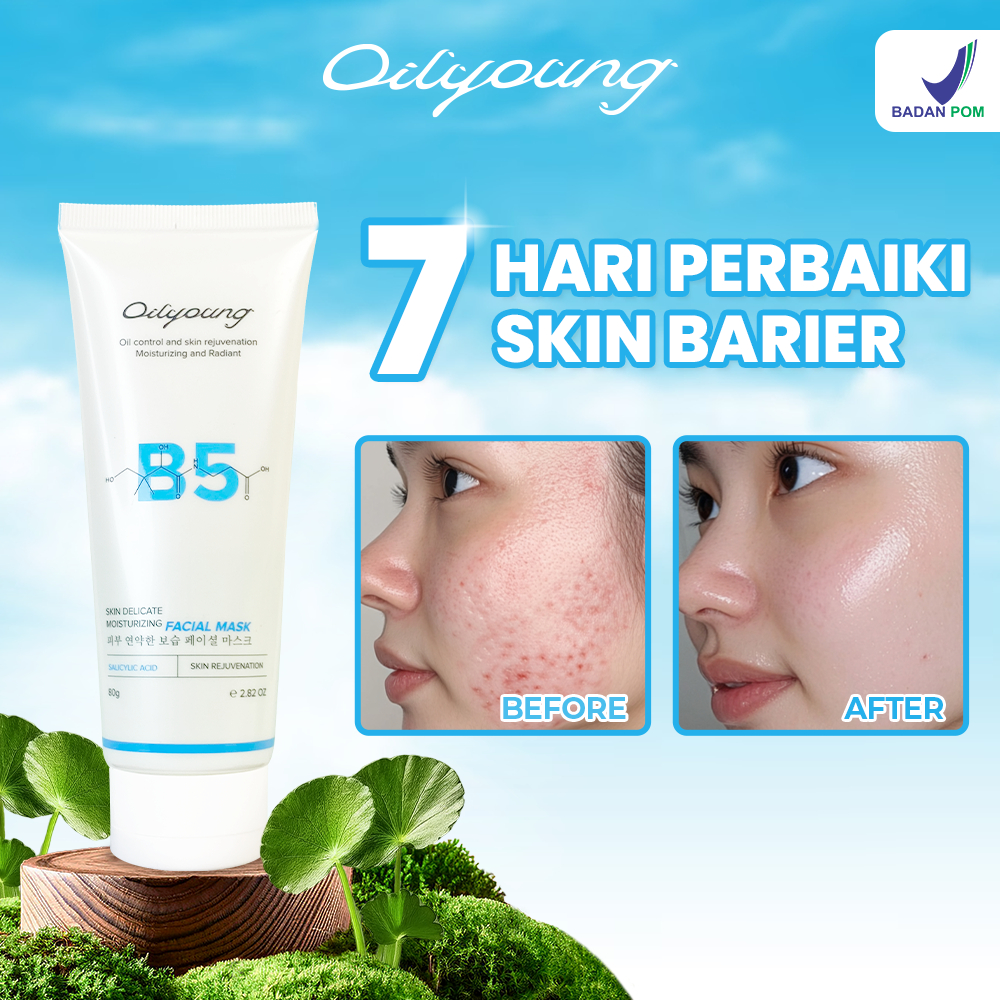 Jual OILYOUNG [BPOM] Skincare Masker Jerawat dan Bekas Jerawat Skin ...