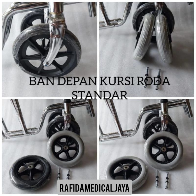 Jual Ban Depan 8 inc Kursi Roda Standar / Roda Depan Kursi Roda Standar ...