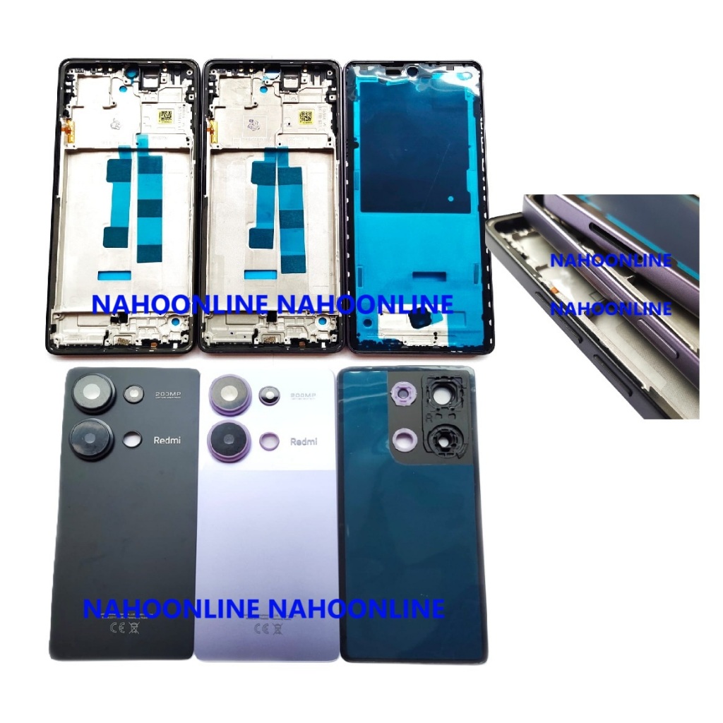 Jual TULANG FRAME + BACK CASING HOUSING XIOAMI REDMI NOTE 13 PRO 4G ...