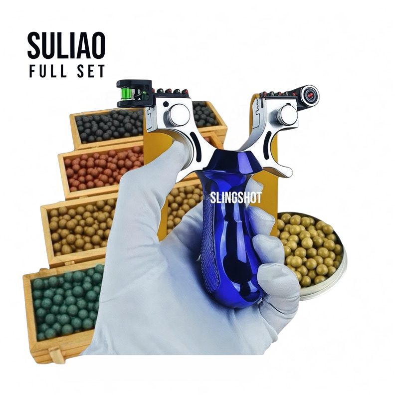 Jual ketapel laser resin biru / ketapel laser suliao full set besmen ...