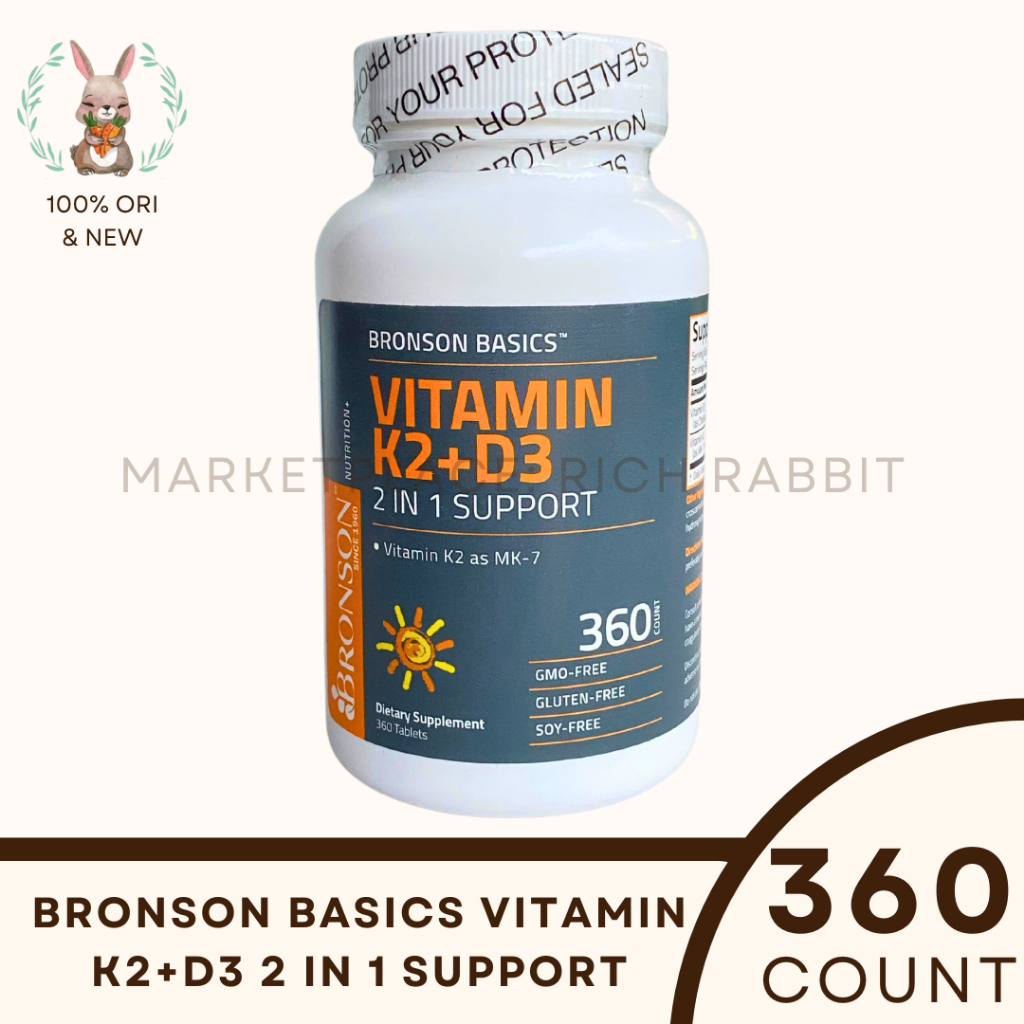 Jual Bronson Basics Vitamin K2 D3 MK7 Basic Immune Booster Imunitas ...