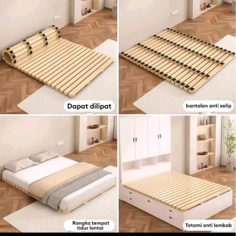 Jual Dipan Roll Dipan Lipat / Dipan kayu Alas Kasur Tatami tahan lama ...