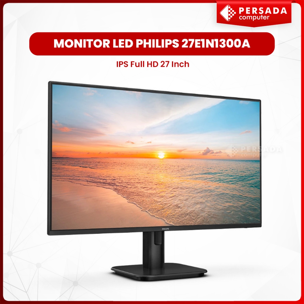 Jual Monitor LED Philips 27E1N1300A IPS Full HD 27 Inch | Shopee Indonesia