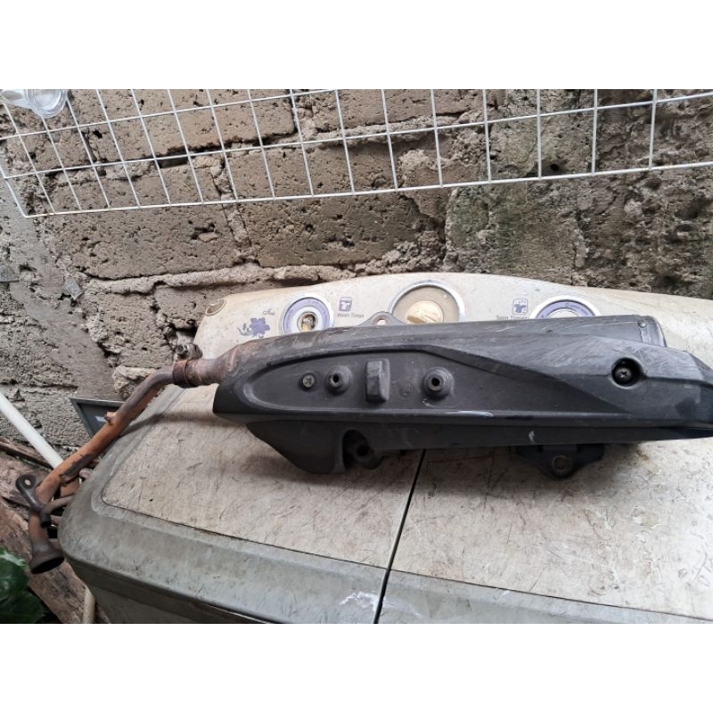 Jual Knalpot xeon karbu yamaha karbu original ori copotan standar ...