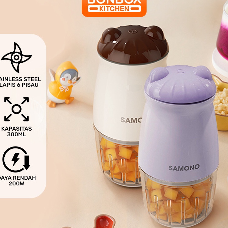 Jual Bonuskan Hingga 1Jt Food Processor Food Chopper 3ml Mesin ...