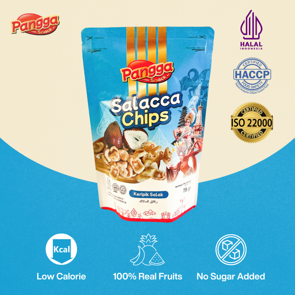 Jual Pangga Snack - Cemilan Sehat Keripik Buah Salak 78 Gram | Shopee Indonesia