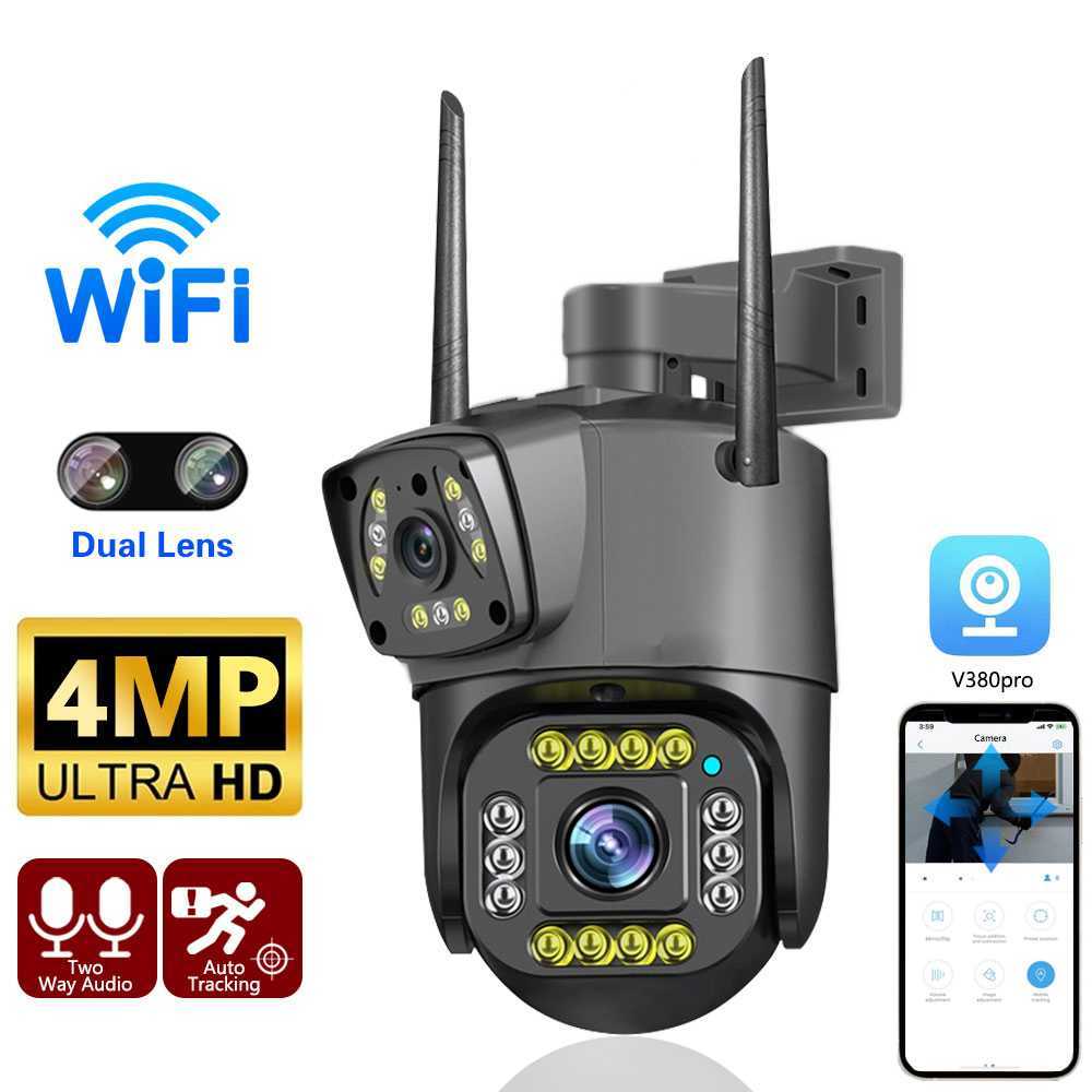 Jual V380 Pro Kamera CCTV Dual Lens Outdoor Two Way Audio WiFi IP66 4MP - IPC-V380-V10 | Shopee ...