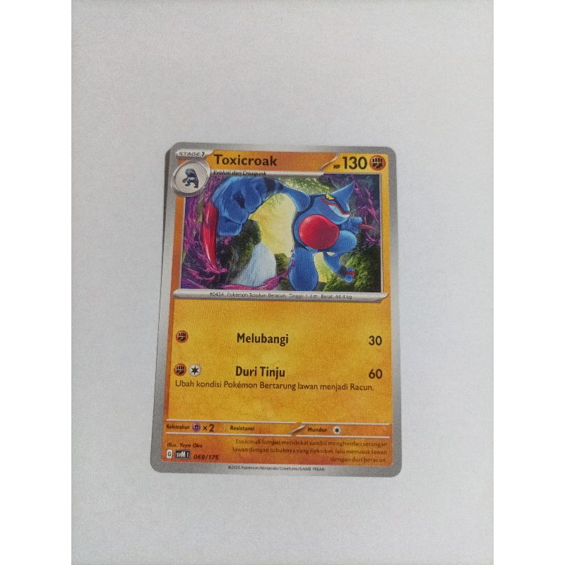 Jual Toxicroak 069/175 - Pokemon TCG Indonesia | Shopee Indonesia