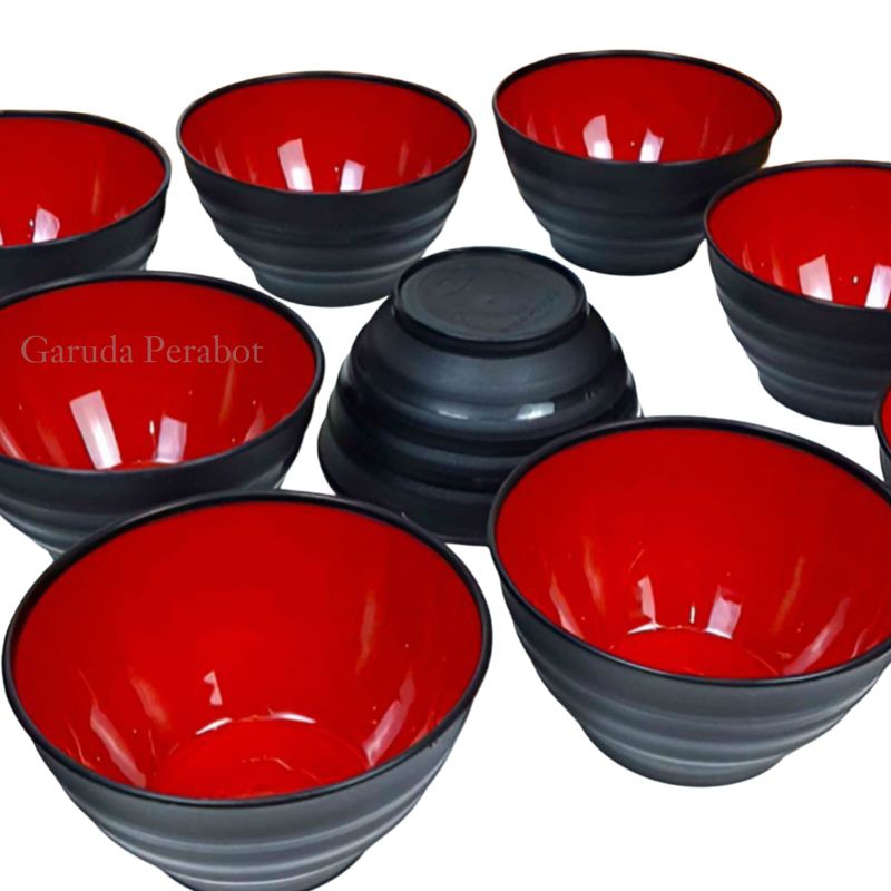 Jual Promo 12 Pcs Mangkuk Mie Ramen Korea Ulir / Mangkuk Ramen Multi ...